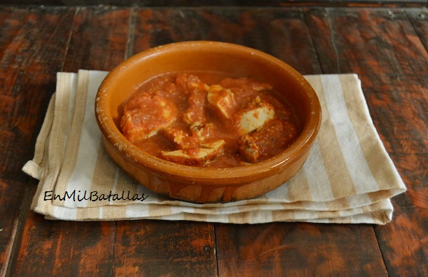 Pollo en salsa de aprovechamiento - En Mil Batallas